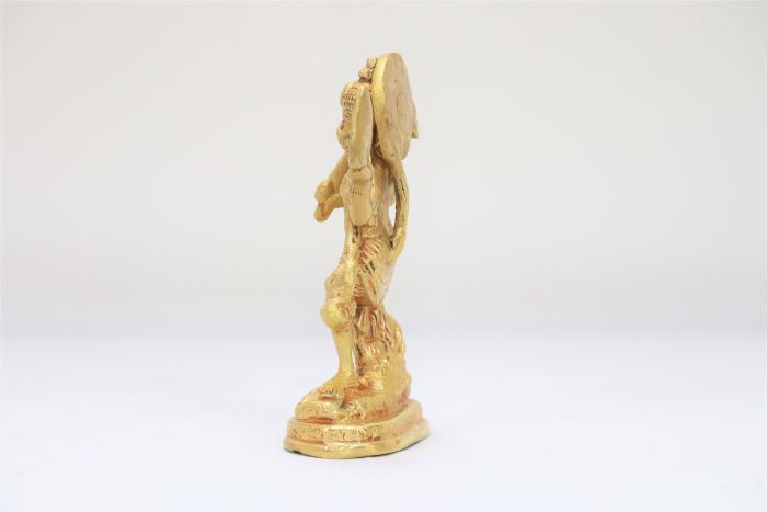 Brass Idol Red Hanuman | SHG Product | Uttar Pradesh | Devotional ...