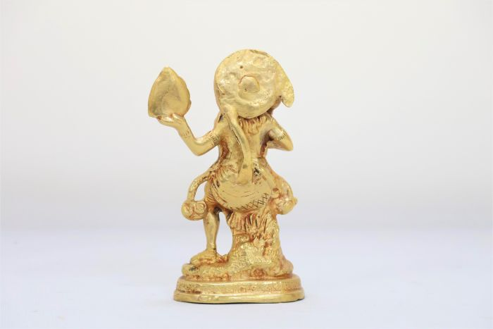 Brass Idol Red Hanuman | SHG Product | Uttar Pradesh | Devotional ...