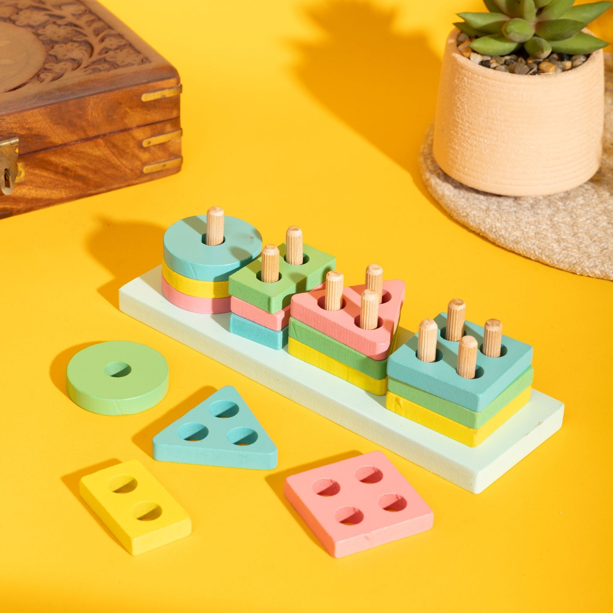 Shapes Slater 4 Type| Toy for Kids | Handmade Toys | Wooden Toys